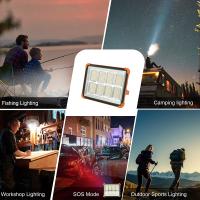 Quality Mobile Emergency Solar Lamp ABS IP66 Waterproof For Outdoor Stalls Construction for sale