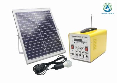 China USB Bluetooth Radio Solar Power Supply System 300W 192WH 12v DC for sale