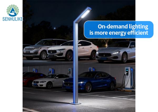 Quality Integrated Solar Powered Led Street Lights 3m 3.5m For Solar Working Station for sale