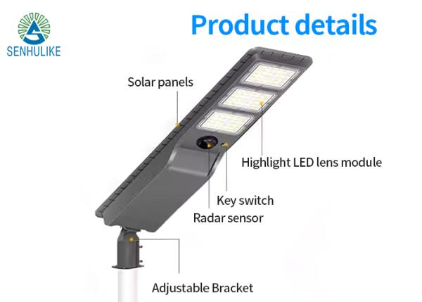Quality Ultra Bright Solar LED Streetlights Courtyard Solar Lights Waterproof for sale