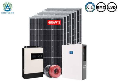 China 5KW Home Use Solar Power System Complete Kit Off Grid Hybrid Solar Power Kits for sale