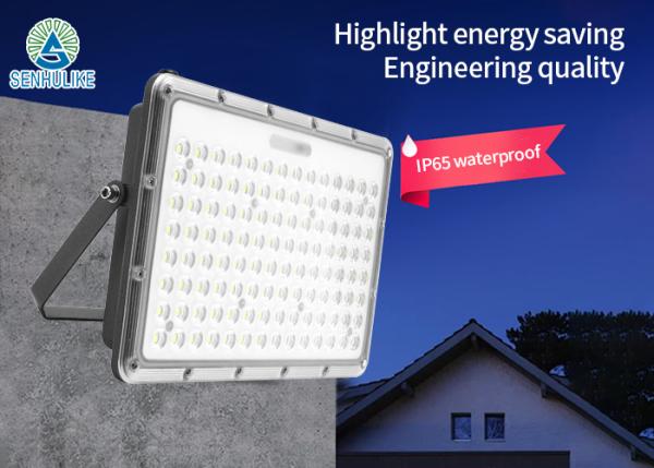 Quality Outdoor Motion Sensor Solar Flood Lights with Remote Control IP65 Waterproof for sale