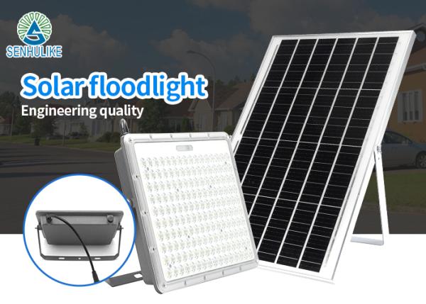 Quality Aluminum Solar Outdoor LED Flood Light 100W Outdoor Garden Security Lights for sale