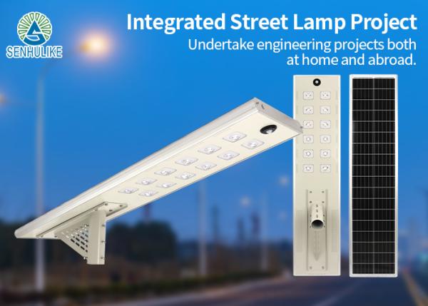 Quality LED Solar Street Light Commercial Grade, All-Weather, Security Lighting for Street & Courtyard for sale