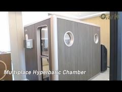 Camera iperbarica in alluminio leggero per 6 persone per uso industriale