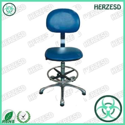 China HZ-35361 Blue ESD PU Leather Chair for sale