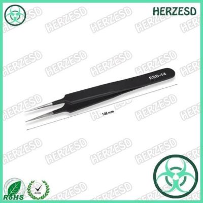 China Wholesale High Quality Black ESD Tweezers ESD-14 for sale