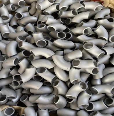 Cina gomito a 1 pollici di acciaio inossidabile 316L 3 un puntale da 90 gradi sanitario in vendita