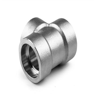 Cina Asme 16,11 T forgiati della saldatura dell'incavo degli accessori per tubi di acciaio al carbonio di 3000lbs A105 in vendita