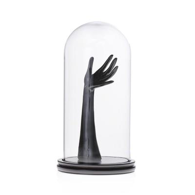 Cina Trasparente fatto a mano della copertura di vetro di Homeware dell'ornamento dei regali di San Valentino in vendita