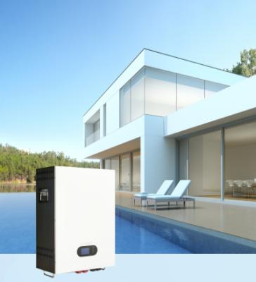 China 9.6kWh 48V 200Ah Home Lithium Battery Storage Wall Hanging Save Space for sale