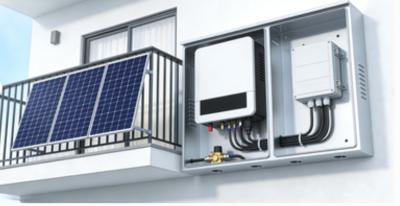 China Residential Balcony Photovoltaic Plug And Play PV System High Efficiency for sale