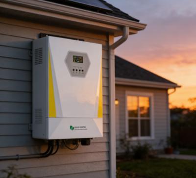 China 6.2kW Grid Tie Inverter High Conversion Efficiency 6200W Grid Connected Inverter for sale