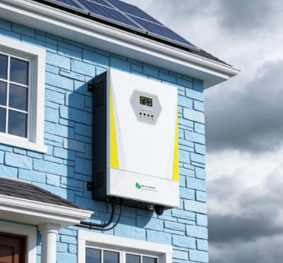 China 6.2kW Grid Tie Inverter Wide PV Input 100A Solar Power Inverter For Home for sale