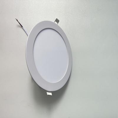 China 12W 15W 18W  Flat led ceiling light round led panel light 12V DC 24V DC for sale