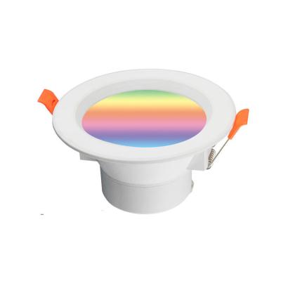 中国 RGBW LED Downlight with Voice Assistant Control, 85-265V,110-240V OR 12V DC, 24V DC, 0.95 PF 販売のため