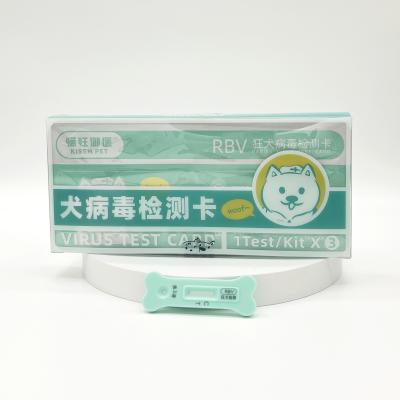 Cina Cromatografia colloidale dell'oro dei corredi della prova del cane del virus della rabbia RBV in vendita