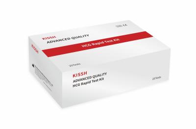 Cina Alta specificità / sensibilità Gravidanza HCG Rapid Detection Kit Strip Uso domestico in vendita