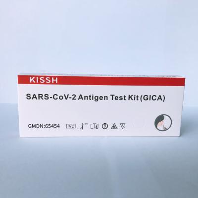Cina Corredo della prova dell'antigene SARS-CoV-2 (GICA) - saliva K602-1S di prova d'autoverifica in vendita