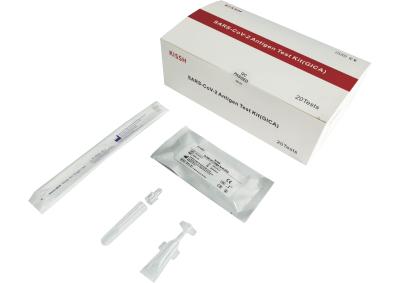 Cina Tempestiva rilevazione Kit Nasal Swab Colloidal Gold dell'antigene di Covid 19 in vendita