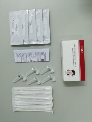 Cina 15 specificità della prova di Covid 19 di minuti alta dell'oro colloidale rapido del corredo 18*4*8cm in vendita