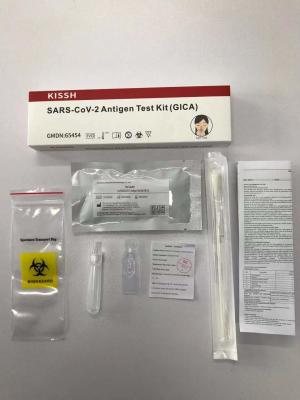 Cina Certificazione di prova d'autoverifica di KISSH Covid 19 rapidi Kit Professional Use With MHRA in vendita