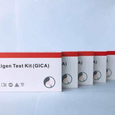 Cina Prova rapida Kit Interpret Result In 19 antigene nasale di Covid/della saliva 15 minuti in vendita