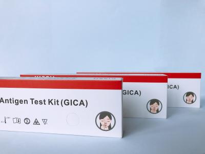 Cina Prova rapida Kit Interpret Result In 19 antigene nasale di Covid/della saliva 15 minuti in vendita
