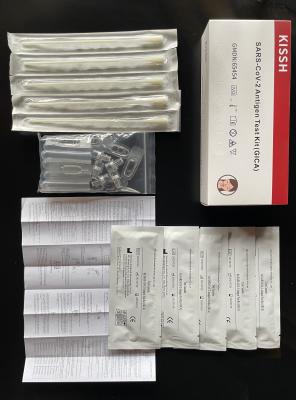 Cina 30 rilevazione qualitativa dell'antigene della proteina di Kit For N della prova dell'antigene di stoccaggio SARS-CoV-2 di grado in vendita