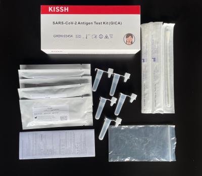 Cina Antigene Kit Rapid Easy To Operate di prova d'autoverifica di GICA COVID 19 con l'alta sensibilità in vendita