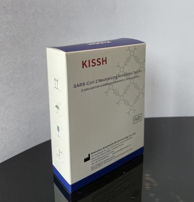 中国 KISSHの血しょう血清のために印が付いている中和の抗体の速い検出のキットのセリウム 販売のため