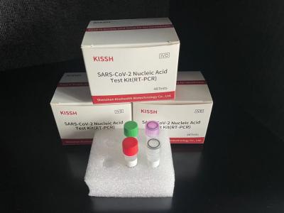 Cina PCR nucleica di Kit Real Time della prova acida del coronavirus rapido con CE Mark Ct Value Equal To 40 in vendita