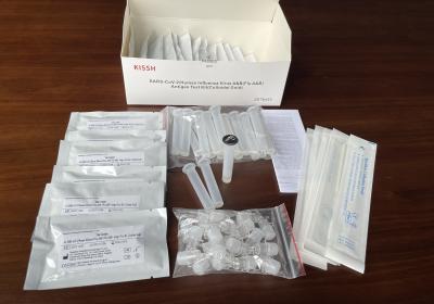 Cina Virus umano A & prova rapida Kit Antigen Detect di influenza del CE di B 3 virus allo stesso tempo in vendita