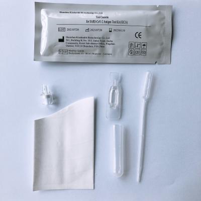 Cina Adatto a prova rapida Kit Antigen Detection Saliva di Covid 19 dei bambini in vendita