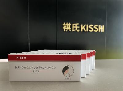 China Amostra rápida Kit For Main Variants Delta Omicron da saliva do uso da casa de Covid 19 à venda