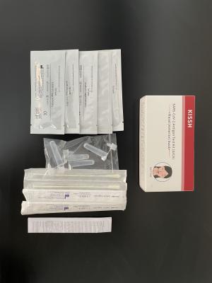 Cina Il corredo di prova d'autoverifica MHRA di flusso del lattice SARS-CoV-2 ha registrato nasale/saliva 1 prova/corredo in vendita