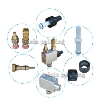 China Durable Wagner C4 Spray Gun Fittings Powder Injector Alloy Material for sale