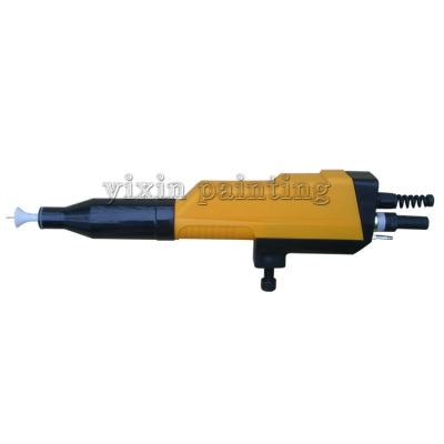 China Yellow Powder Coating Spray Gun / Large Capacity Powder Coating Paint Gun for sale