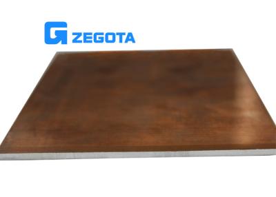 China Multifunctionele Koper Beklede Staalplaat 0.014.0mm Dikte Hoog Magnetisch Geleidingsvermogen Te koop
