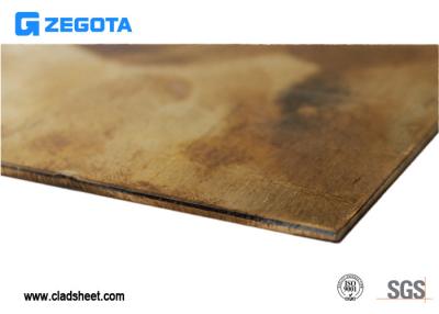 China 0.802.70mm Dikte Koudgewalste Koper Beklede Staalplaat, Verkoperenstaal Te koop