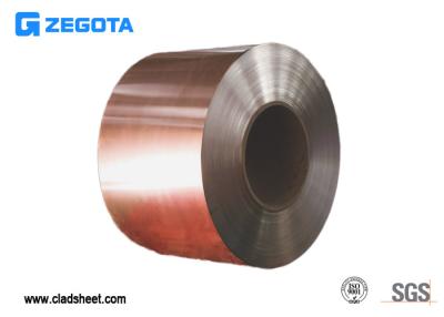 China 0.010.05mm Koper Met een laag bedekte Staalplaat Multilayer Koude Rolling Technologie Te koop