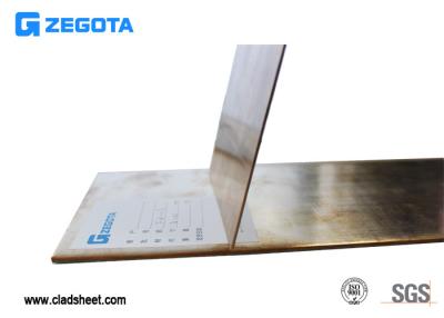 China O moinho lustrou a chapa de aço folheada 150mm de cobre de 1.2mm à venda