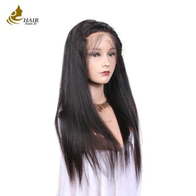 Cina 26 pollici HD capelli umani brasiliani pizzo parrucca 130%-180% densità in vendita
