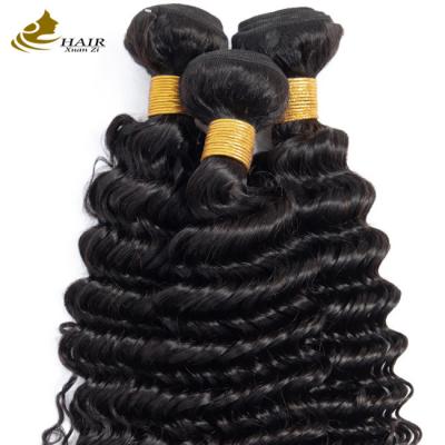 Cina Black Kinky Virgin Capelli Umani Fusioni di Prodotti di Bellezza Capelli Tessuti in vendita
