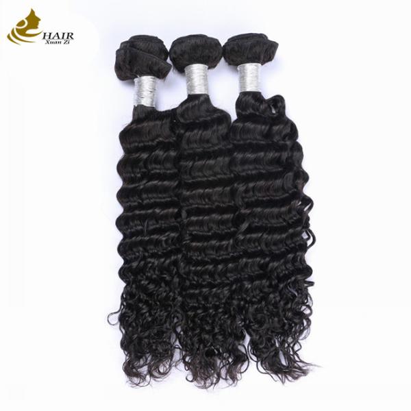 Quality Deep Wave Yaki Human Hair Bundles And Closure 30 Inch custom for sale