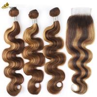 Quality Piano 4/27 Hair Extensions Colored Ombre Human Hair Body Wave for sale