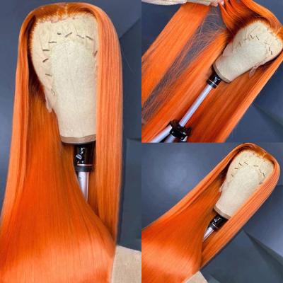 Cina Orange Realistic Human Hair Parrucche Full Lace 27 miele bionda 180% Densità in vendita