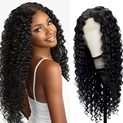 Cina Perrucche per capelli umani personalizzate senza colla, con texture a riccioli, pre-raccolte. in vendita