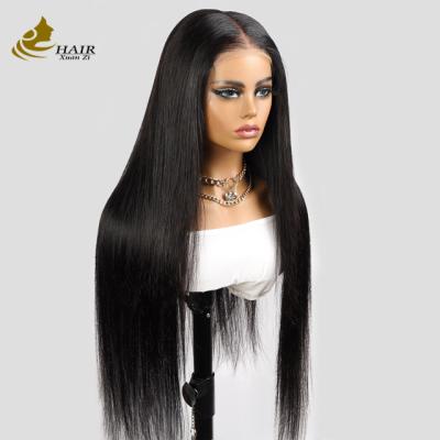 Cina Bone Straight Non adesivo Trasparente 13X4 HD Pizzo Fronte Colori naturali 100% Perrucche per capelli umani in vendita