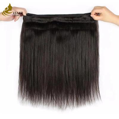 Cina Grado 12A indiano brasiliano 100% Remy cruo, estensione di capelli umani vergini, nero naturale in vendita